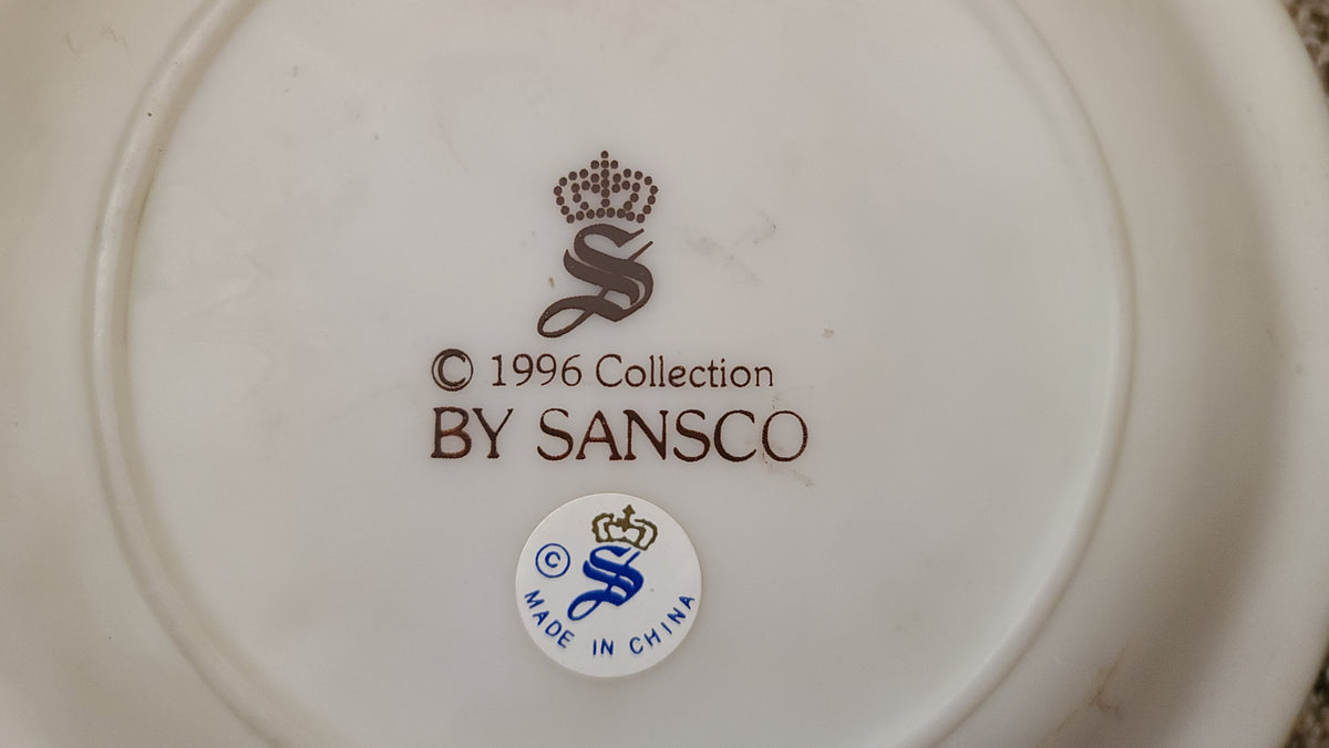 Sansco Angel Collectible Plate 1996 Porcelain Limited Edition ...